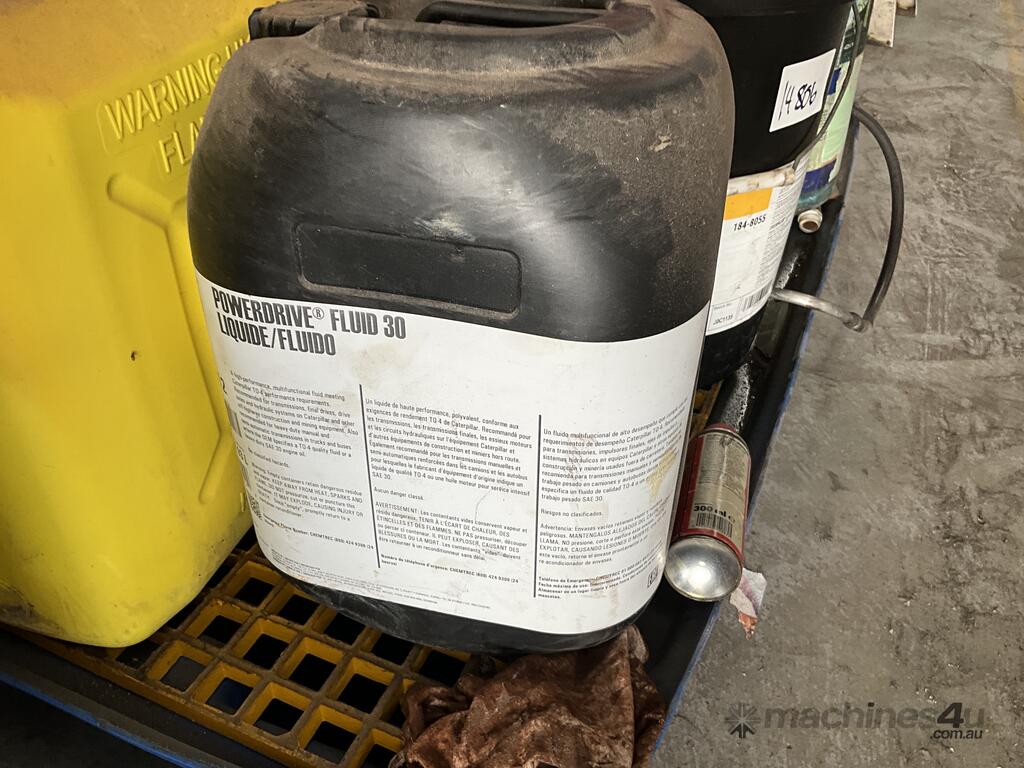 Used Pallet Assorted Chemicals Workshop Consumables (1076632) - Listed ...