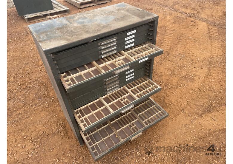 Used Multi Draw Cabinet With Draw Inserts (1112132) - Listed on Machines4u