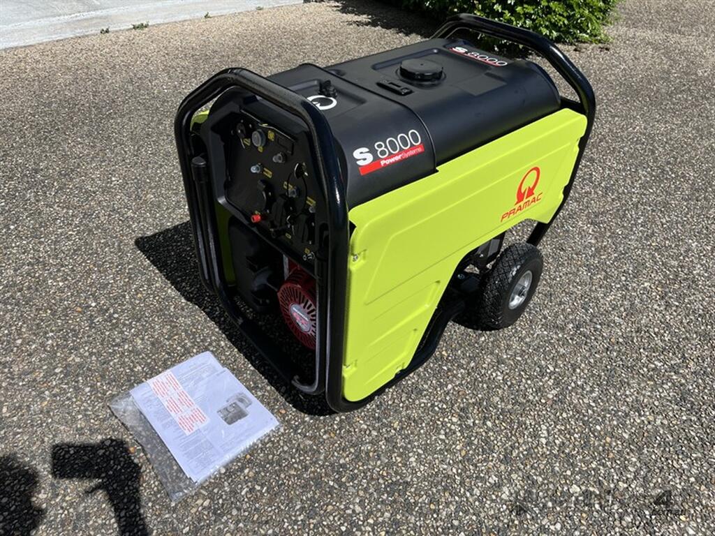 Buy Used 2025 Pramac NEW PRAMAC S8000 7 2KVA PETROL GENERATOR Generator (1200032)