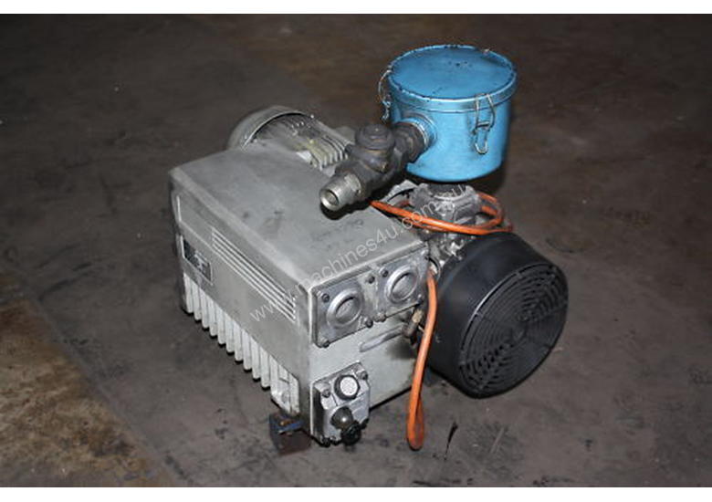 Used rietschle Busch Type RC 100 vacuum pump 3 phase Rotary Vane Vacuum ...