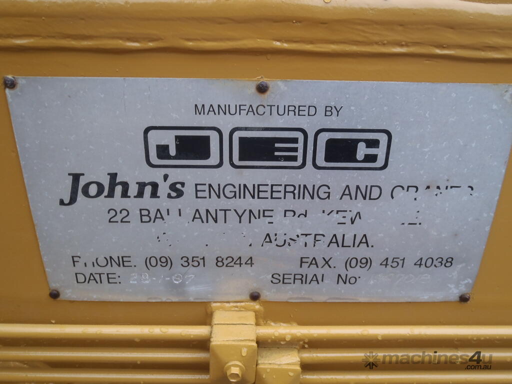 Used jec 6500 Wheel Loader Tyre Handler in PANTON HILL, VIC