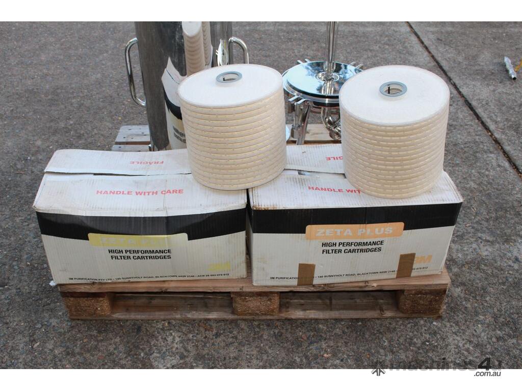 used Cuno 12ZP2 Liquid Filter Press in CONDELL PARK, NSW