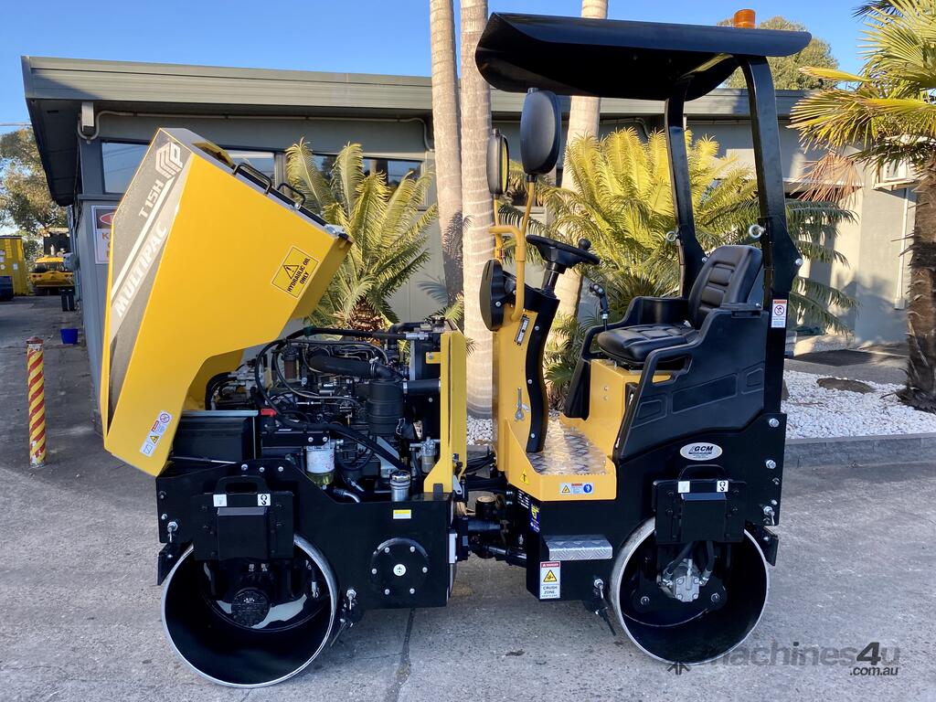 New 2022 multipac New 2023 Multipac T15H 1 7T roller Double Drum Smooth ...