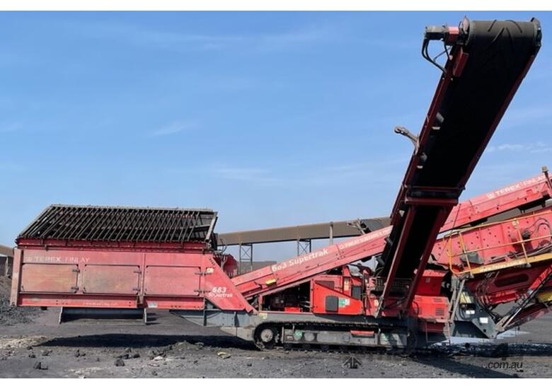 Used 2017 finlay Finlay 683 Screener Mobile Screening Plant in ...