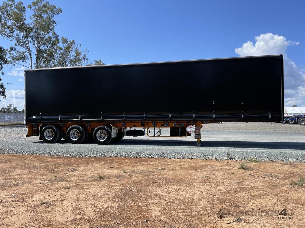 Buy Used maxi trans 2021 Maxitrans 45Ft Flat Top Curtainsider Semi Trailer Tautliner Trailer ...