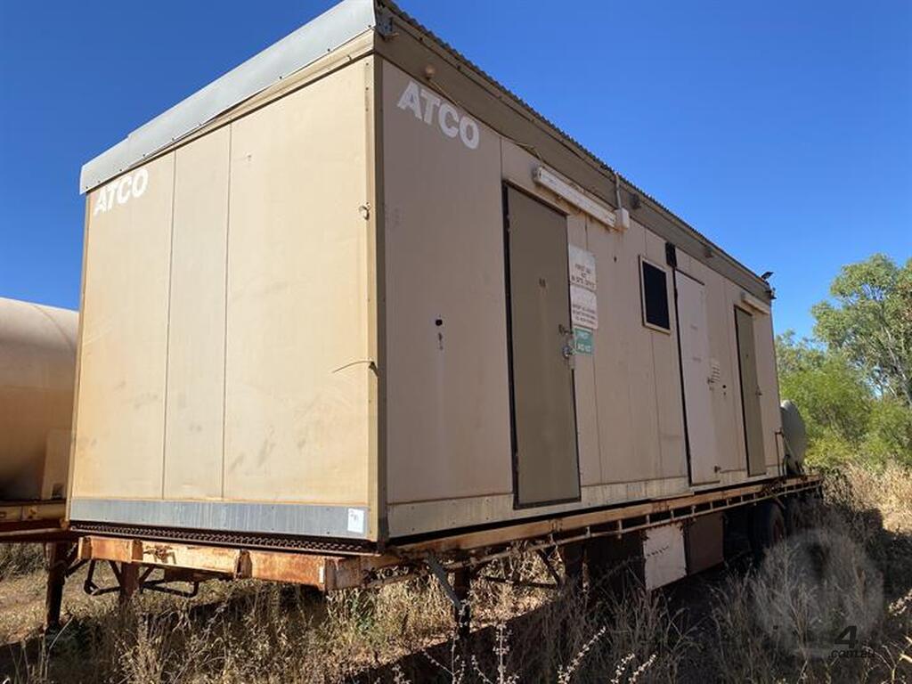 Buy Used Kitchen & Ablution Block TRI AXLE FLAT TOP Trailers (1031533 ...