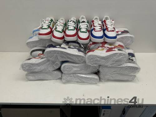 Used 20 Pairs Nike NRL Themed Sneakers (1064633) - Listed on Machines4u