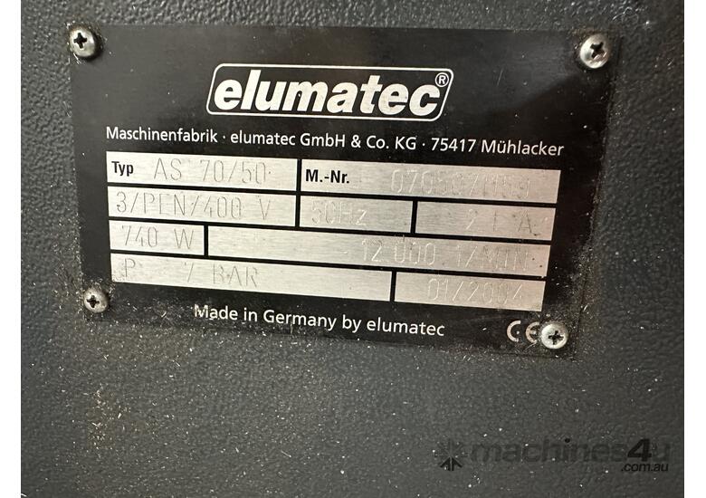 Used 2004 elumatec Elumatec Copy Router Copy Router (1080133) - Listed ...