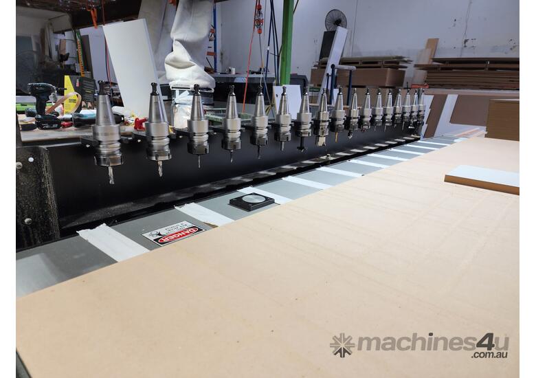 Used 2016 tekcel TEKCEL 3100 X 2100 CNC ROUTER Flatbed Nesting CNC ...