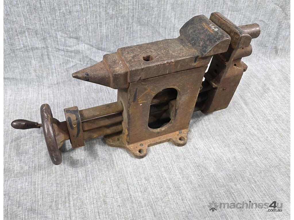 Used LARGE WHEEL DRIVEN BENCH VICE LARGE WHEEL DRIVEN BENCH VICE ...