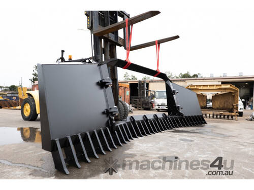 New 2022 bedrock FLAMSTEED DI FOLDING STICKRAKE Rake Attachments Skid ...