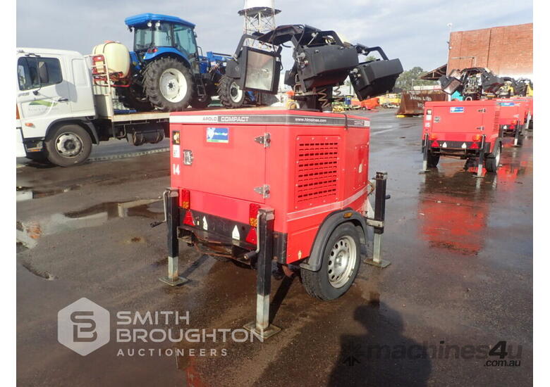 Buy Used 2014 HIMOINSA APOLO COMPACT SINGLE AXLE 4 HEAD GENERATOR ...