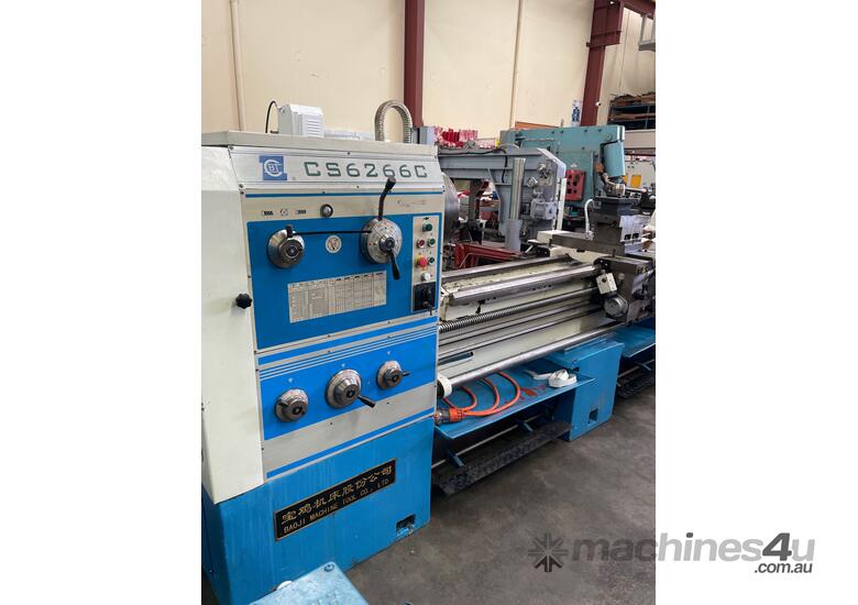 Used baoji Baoji CS6266C 2 metre Geared Head Lathe Gap Bed Lathes in , - Listed on Machines4u