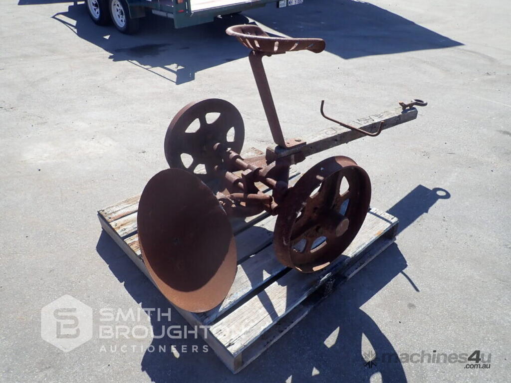 Buy Used SUNSHINE SINGLE DISC PLOW WOOD FRAME SUV in , - Listed on ...