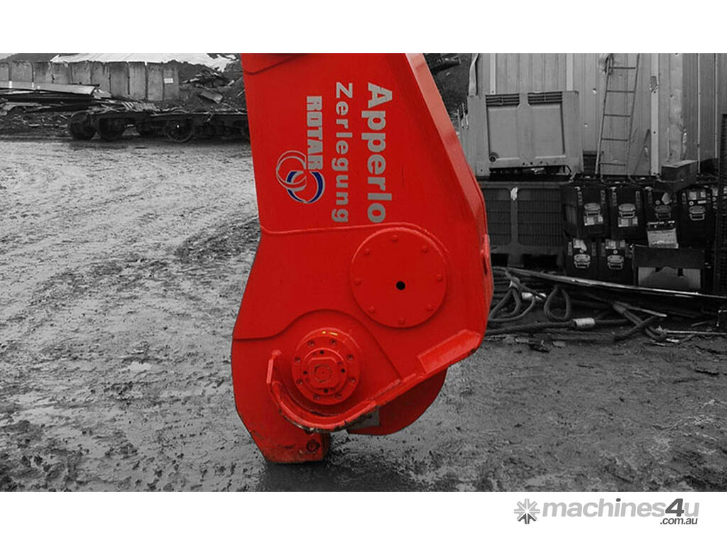 New rotar Rotar RRC Series 25 Rail Cutter Excavator Scrap Metal Shears ...