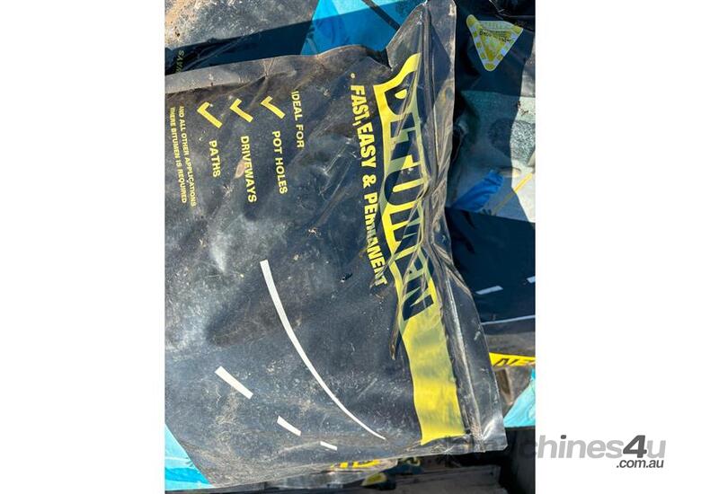 Used QTY X 1 PALLET OF BAGGED BITUMEN QTY X 1 PALLET OF BAGGED BITUMEN ...