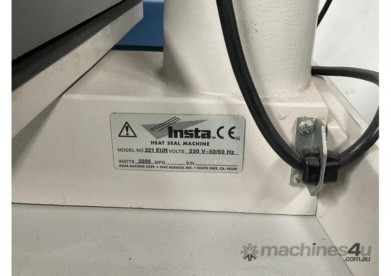 Used Insta Insta Swing Away Heat Machine in , - Listed on Machines4u