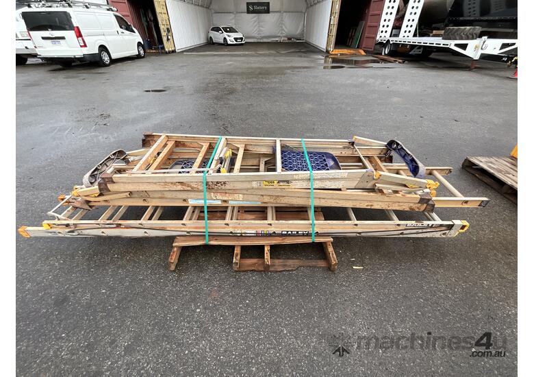 Used Pallet of 4x Ladders Ladders (1057834) - Listed on Machines4u