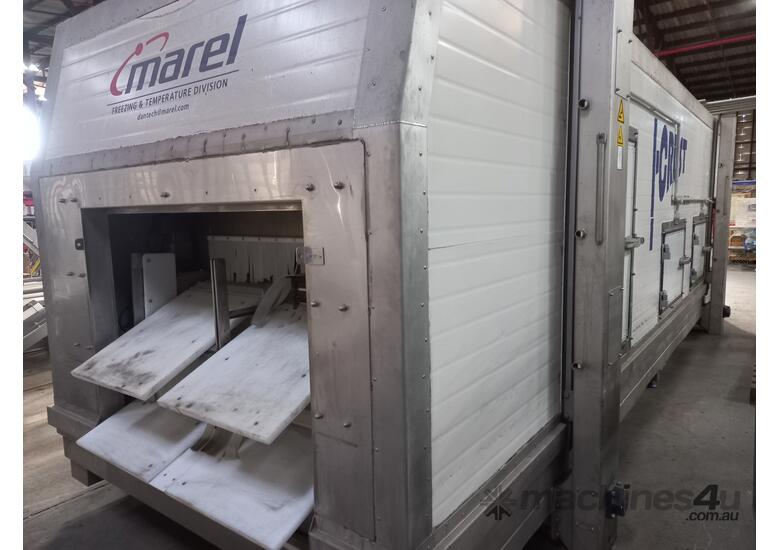 Used 2013 marel Marel I-Crust 4 lane Tunnel Freezer Commercial Freezers ...
