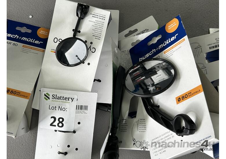 Used Quantity Of Assorted Handlebar Mirrors (1154834) - Listed on ...