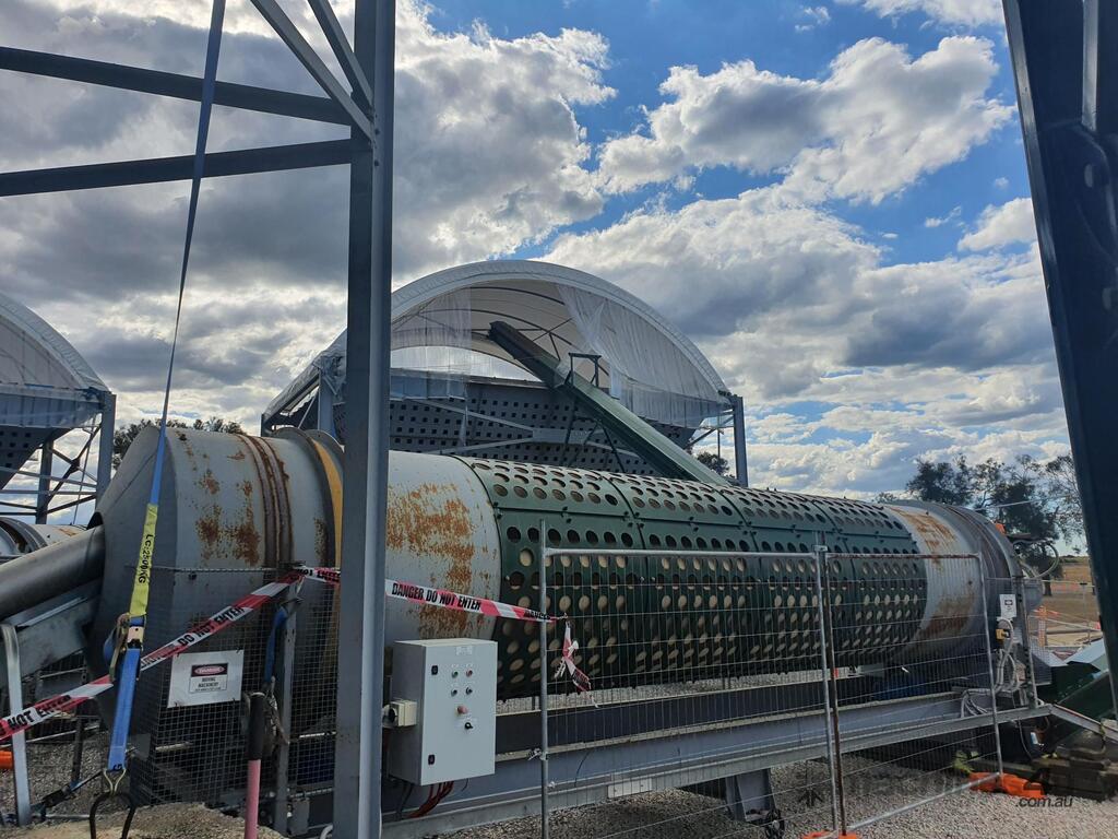 Used custom built Trommels-Drum Screening units- Custom Built Sold as ...