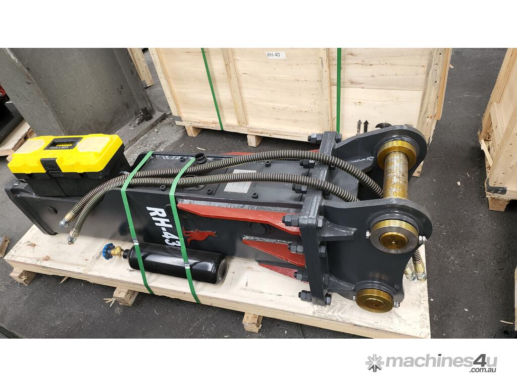 New roo attachments Excavator Hammer Rock Breaker 1 2 - 2 7Ton CAT Rock ...