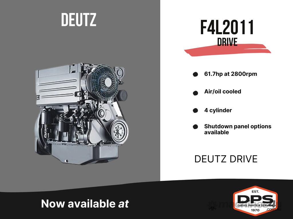 Buy New Deutz Fahr DEUTZ ENGINE F4L2011 Diesel Engines in HAMILTON, QLD