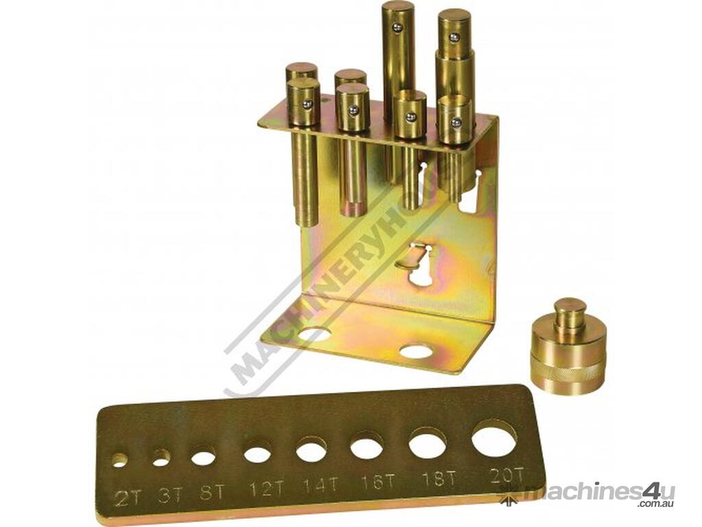 New metalmaster PPK-20 Steel Press Pin Driver Set - 11 piece 10 - 30mm ...