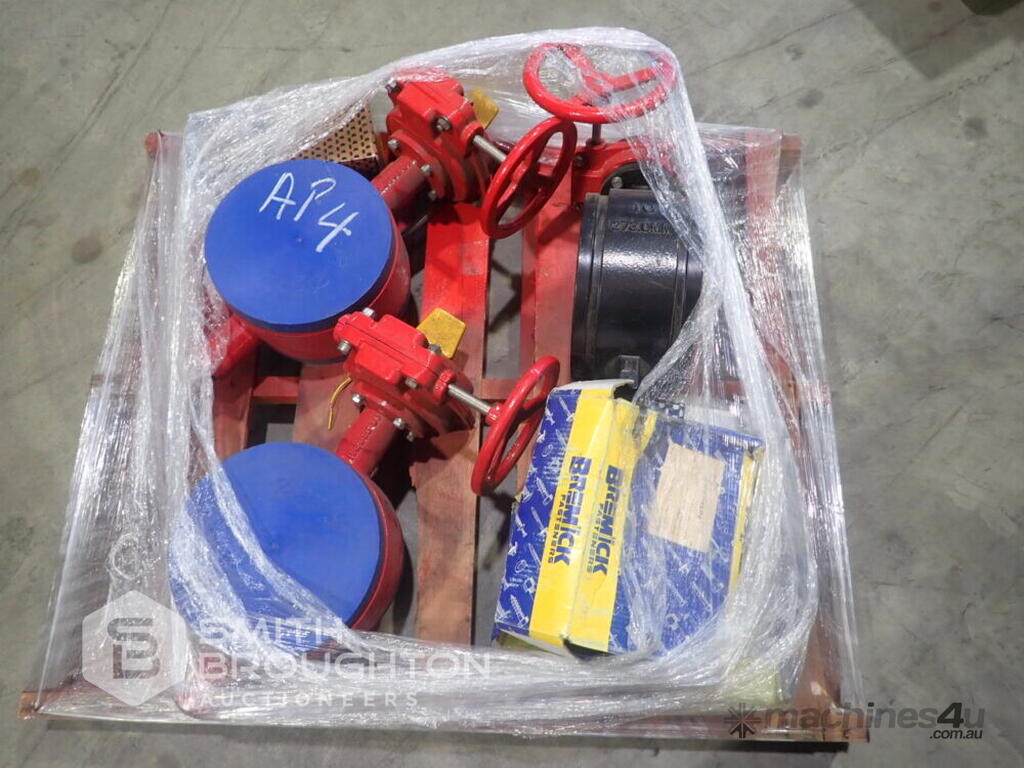 Used PALLET COMPRISING OF 3 X 10 VALVES BOXES COMPRISING OF GALVANIZED ...