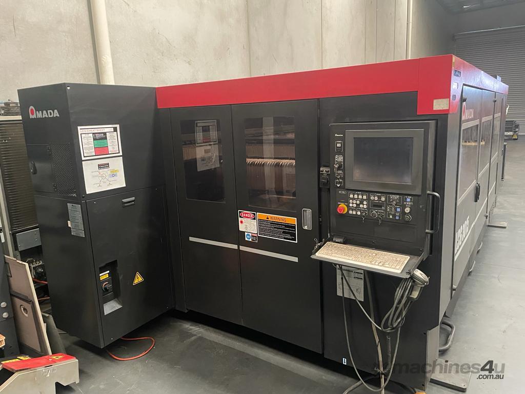 Used Amada In Stock Amada LCG 3015 3 5 kW Laser Cutting Machine 2014 ...
