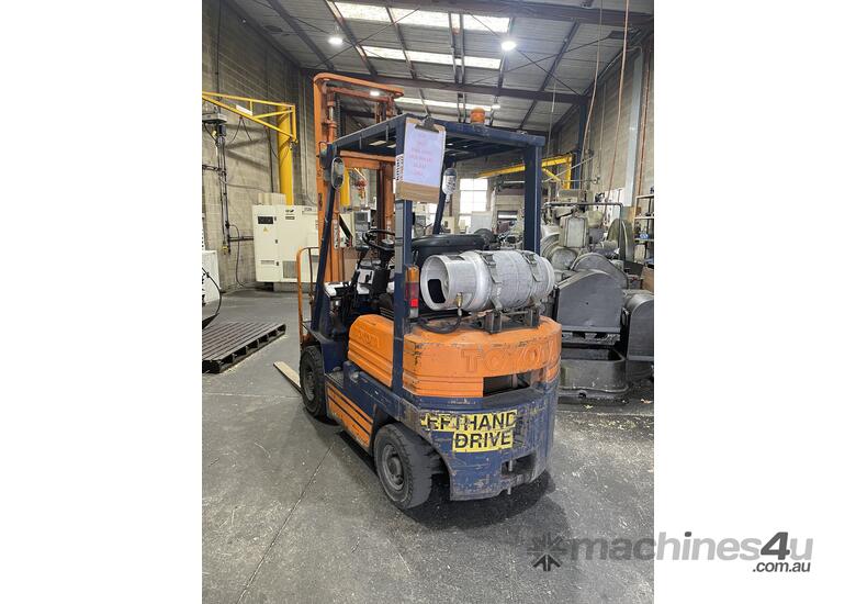 Used 1995 Toyota Forklift-counterbalance Counterbalance Forklifts in ...