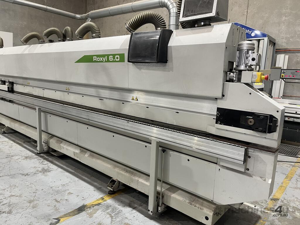 Used 2015 Biesse 2015 BIESSE ROXYL 6 0 EDGEBANDER PRE-MILL CORNER ...