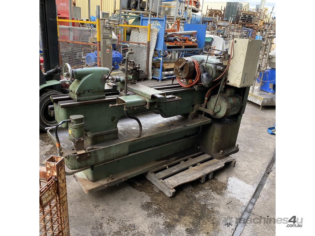 Used Macpherson Machine Tool Macson 16 inch Swing Lathe Fuerda 3 jaw ...