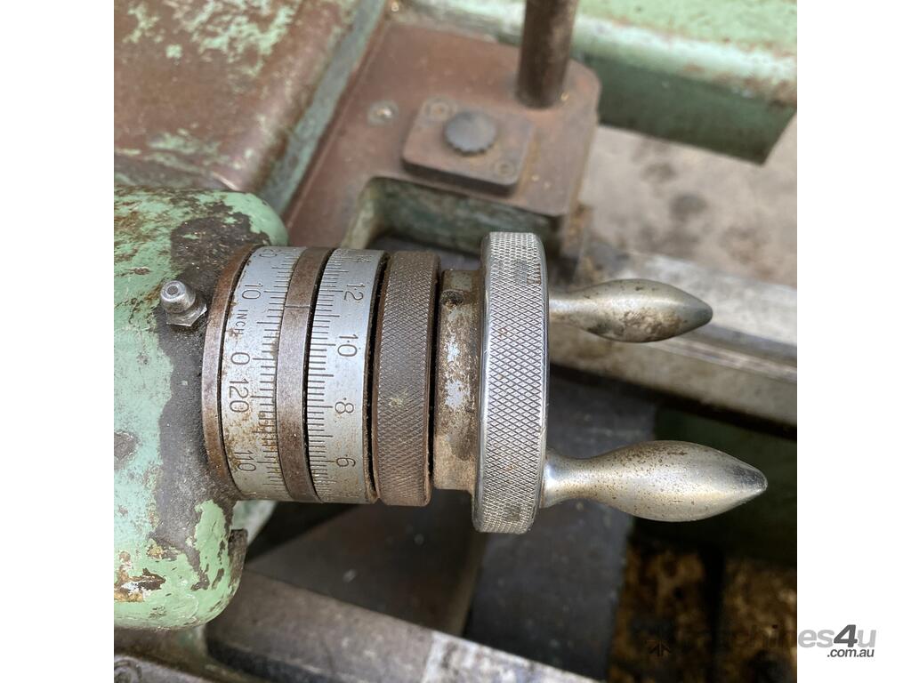 Used Macpherson Machine Tool Macson 16 inch Swing Lathe Fuerda 3 jaw ...