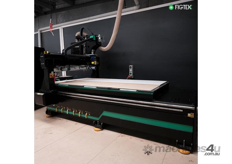 New 2024 figtek Precision Woodworking with LNC 1325 ATC CNC Router - For Sale Flatbed Nesting ...