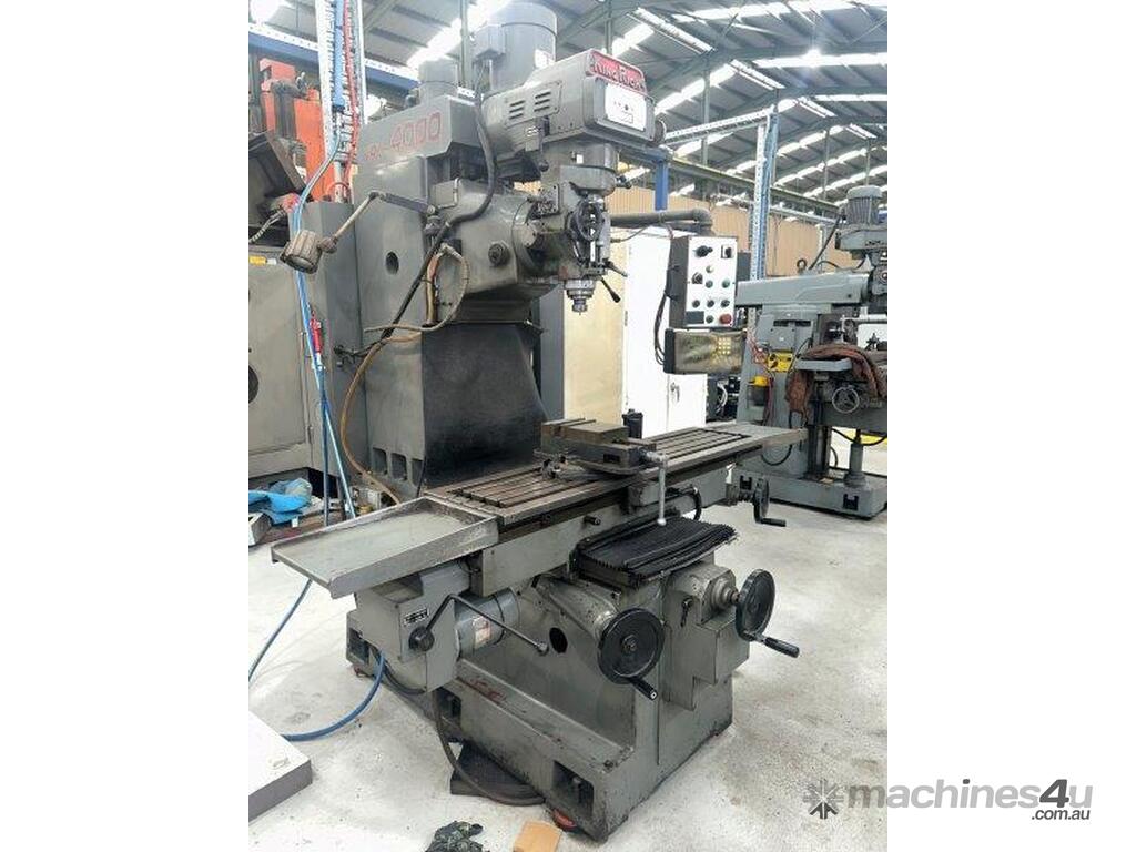 Used king rich KING RICH Vertical Bed Type Milling Machine X Y Z 1050 ...