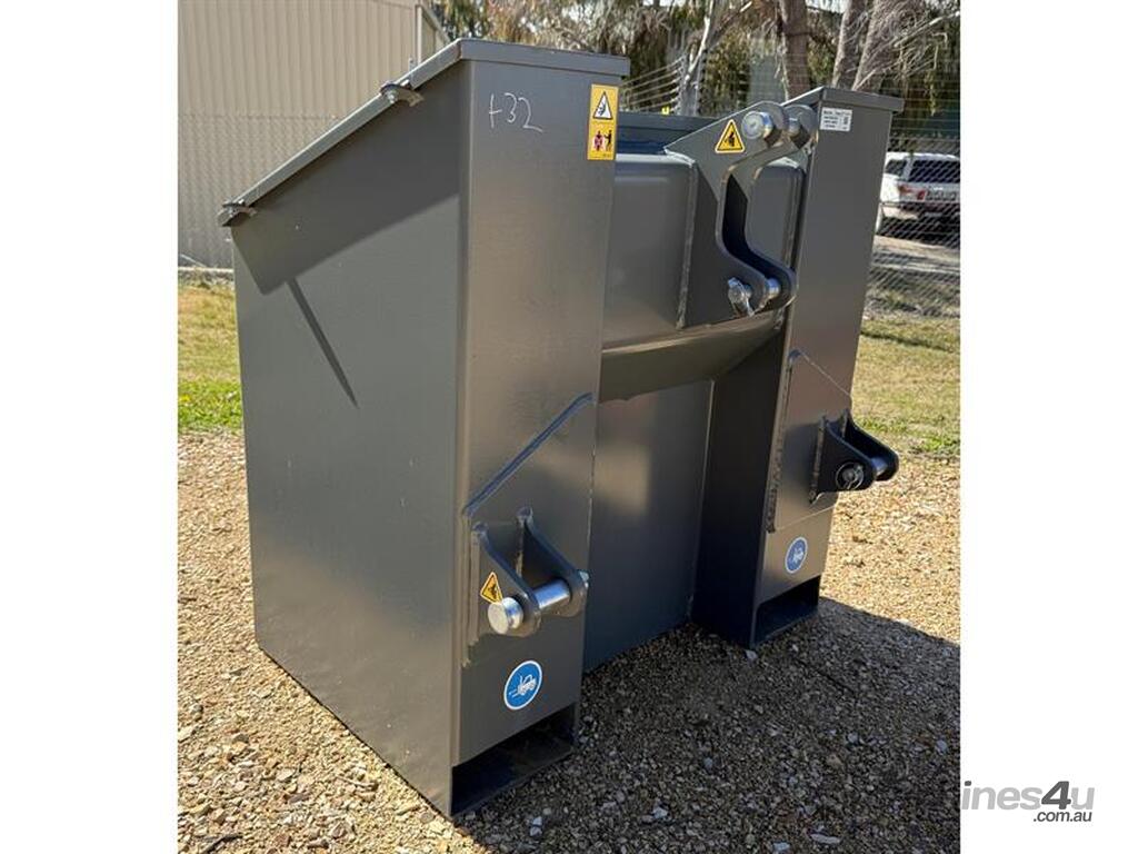 Used COUNTERWEIGHT COUNTERWEIGHT 1 000KGS 3PL Attachments Implements ...