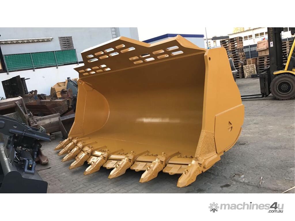 New roo attachments Caterpillar wheel loader Rock buckets XHD Made To ...