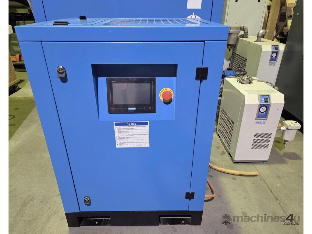Used 2019 Atlas Copco Focus 7 5kw VariSpeed 15kw 3in1 Champion CSF22 ...