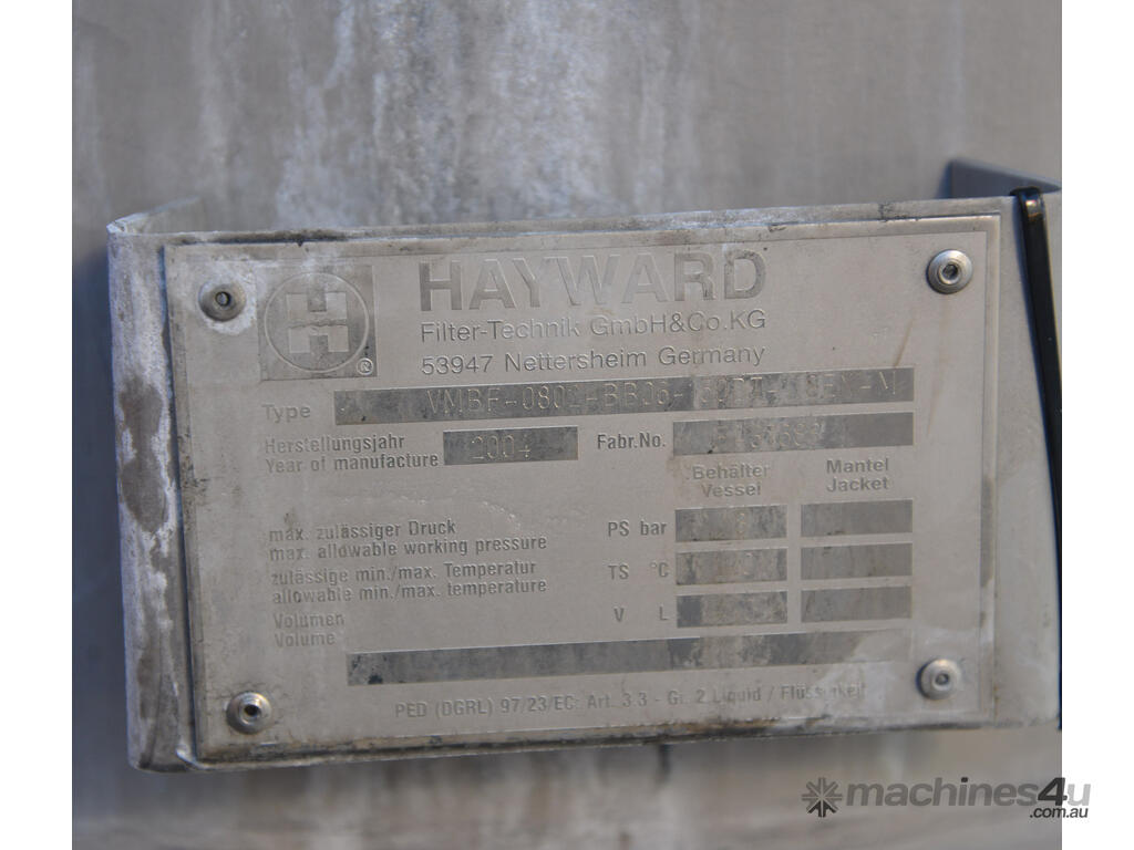 Used Hayward GAF Eaton VMBF-0802-BB Cartridge Filter (775436)