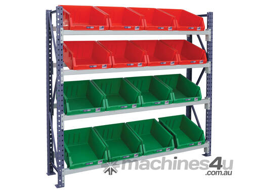 New 2022 Access Stor-Pak Bin Rack includes 20 plastic bins 2400x1800mm ...