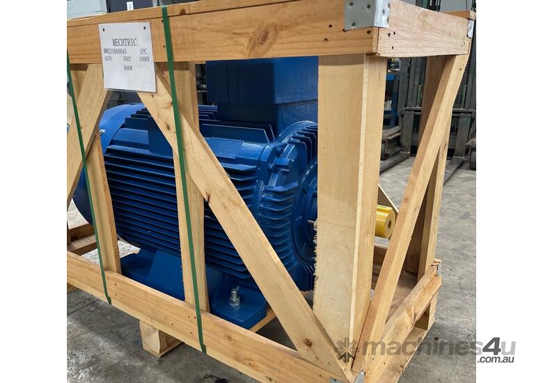 New Mechtric 160 kw 220 hp 4-pole 1485 rpm 415v 315L frame New AC ...