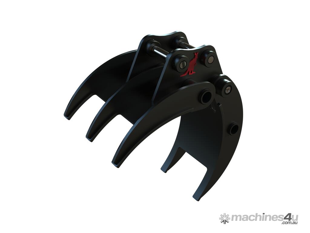 New roo attachments Mechanical Grab 1 2-1 8Ton Hitachi Excavator Grab ...