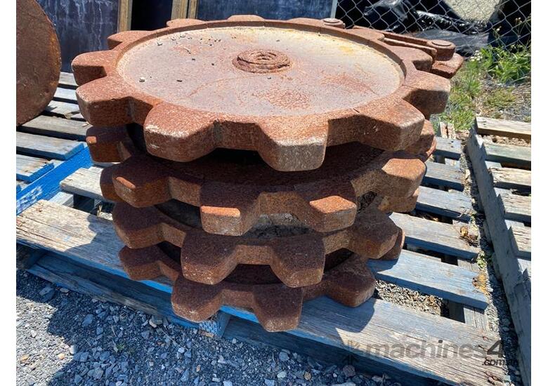 Used compaction wheel COMPACTION WHEEL Excavator Compaction Wheel in ...