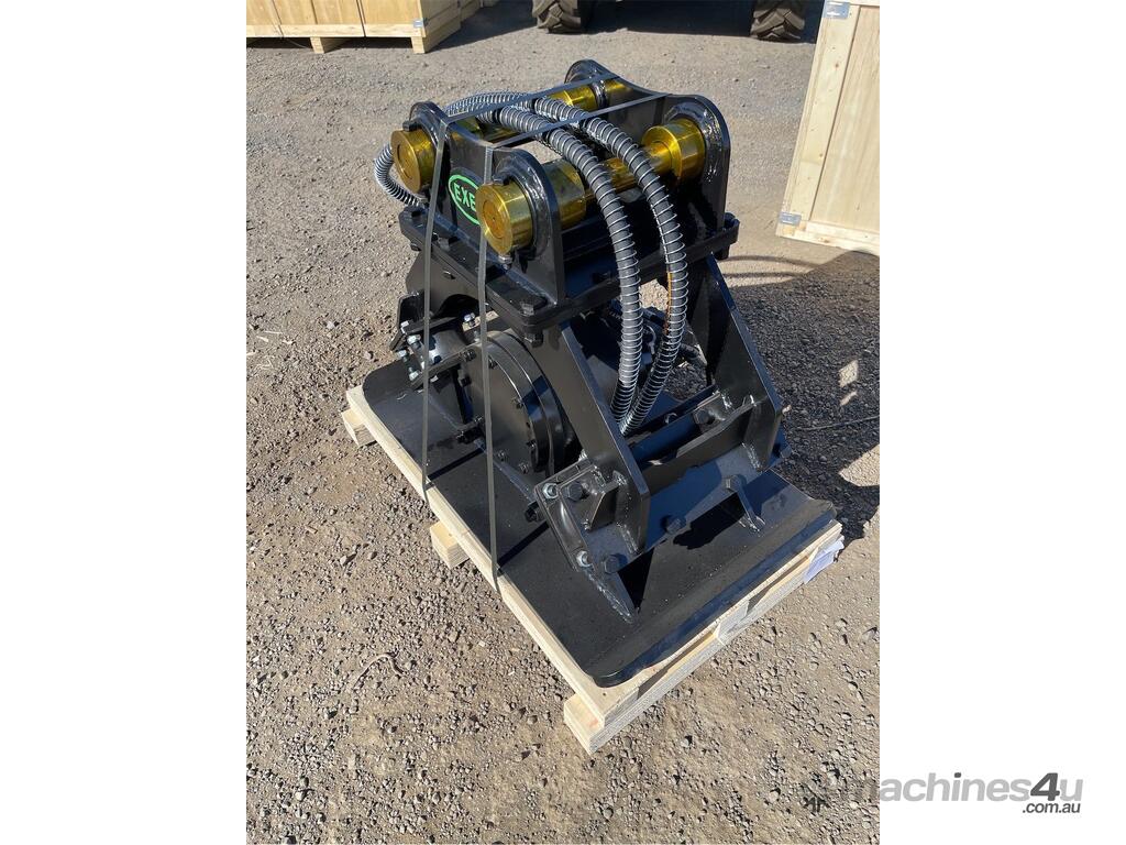 New EXEQ Hydraulic Plate Compactor Excavator Attachment Model EXEQ04 ...