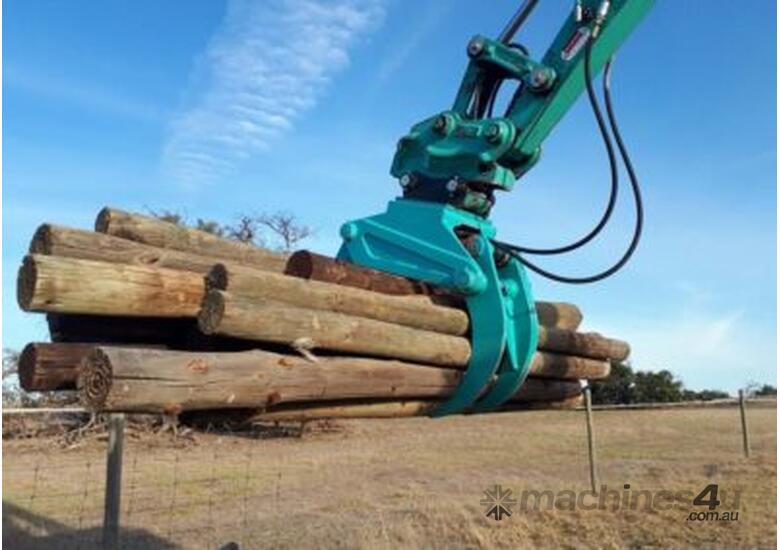 New Power Hound Excavator Large Five Finger Log Grab - Manufactured ...