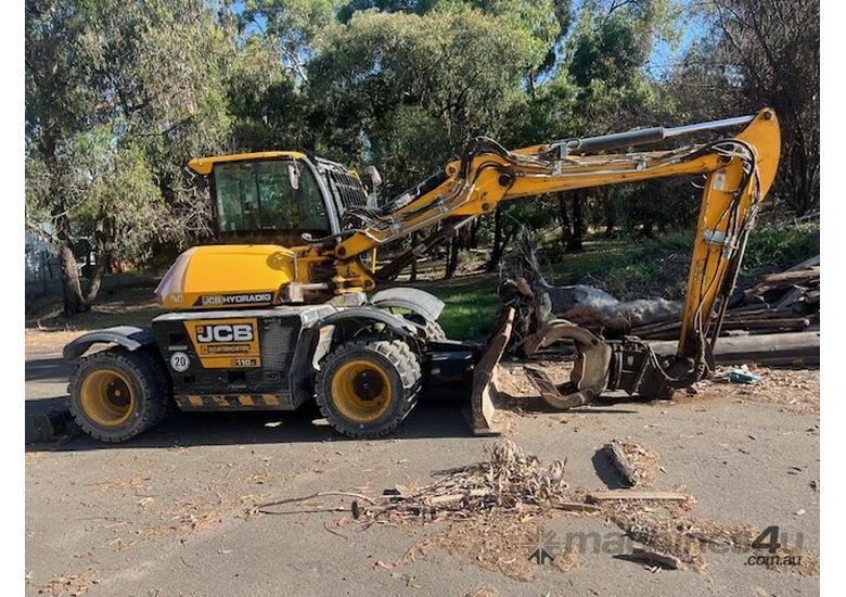 Used 2019 jcb 2019 JCB 110W HYDRADIG WHEELED EXCAVATOR U4694 Excavator ...
