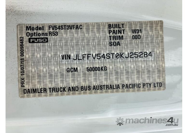 Buy Used 2018 mitsubishi fuso FV 500 Trucks (1114737) - Listed on ...