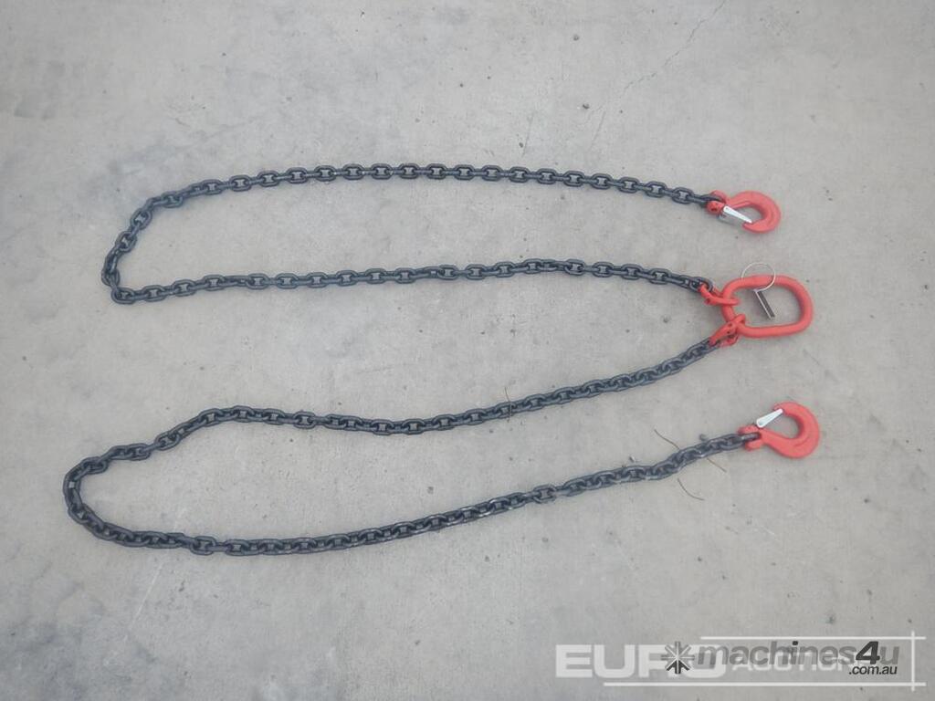 New Not Specified Unknown Unused G80 Quad Legged 10mm Lifting Chains ...