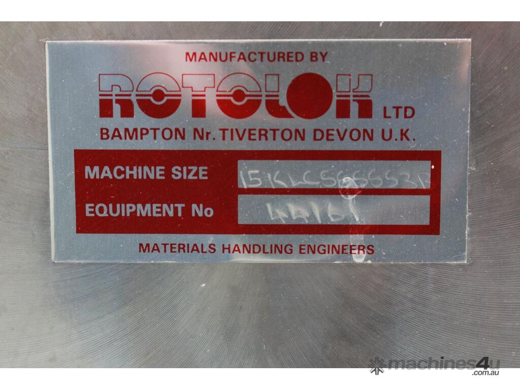 used Rotolok Kleanlok Valve Equipment in CONDELL PARK, NSW